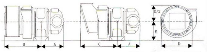 ABB VTR Series Turbocharger Compressor Wheel Impeller for Ship Diesel ...